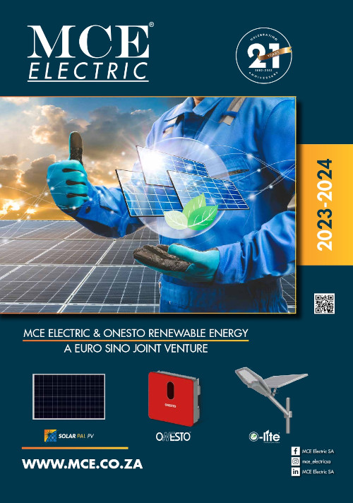 Catalogue Download - MCE Electric